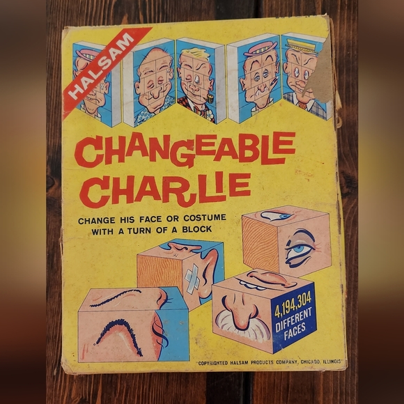 Halsam | Games | 96 Vintage Changeable Charlie Set 10 | Poshmark